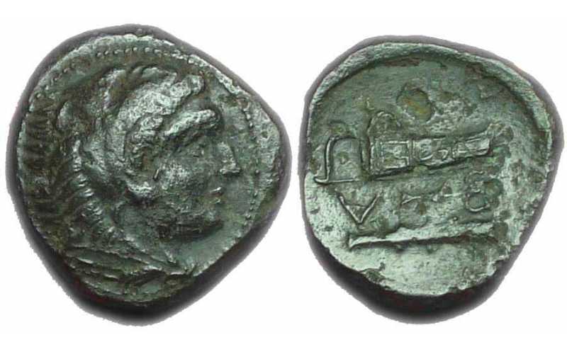 SOLD : Bronze coin of Alexander the Great | Ancient Coin Traders